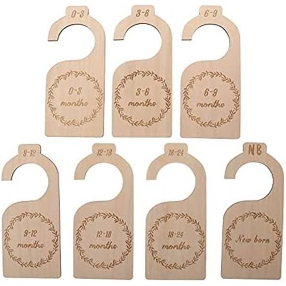 Storage & Organization | 7 Pcs Baby Closet Dividers Nursery Closet ...